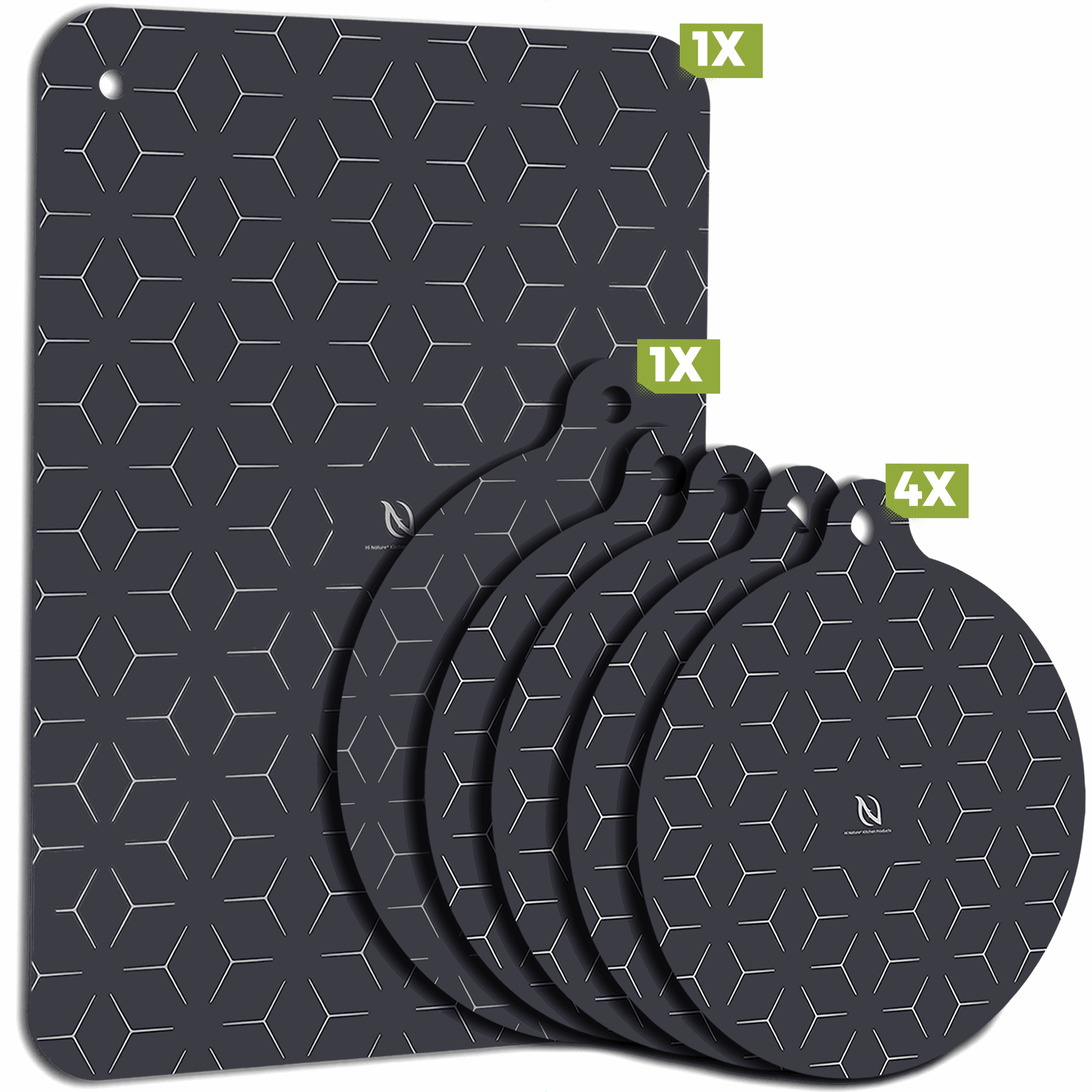 Inductie Beschermer Set, Inductie Mat, Inductie Matjes - Hi Nature – HI ...